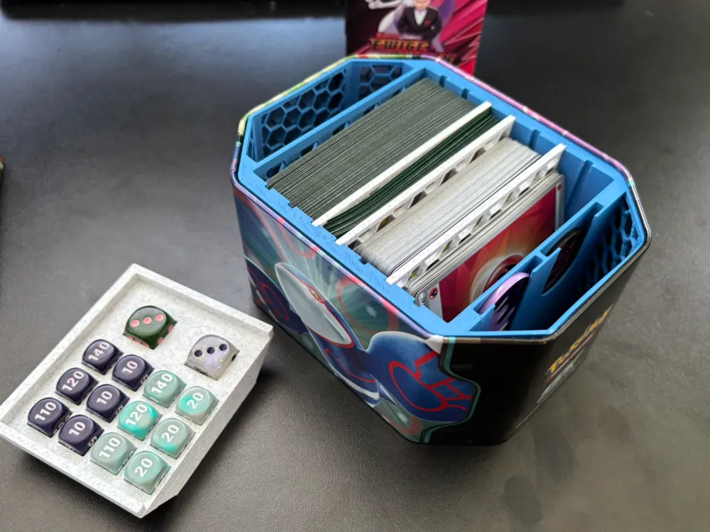 Pokémon Tin Inlay - Free 3D Print Model - MakerWorld