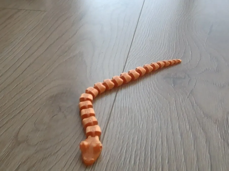 Articulated snake Remixed by user_1445144994 MakerWorld: Download Free ...