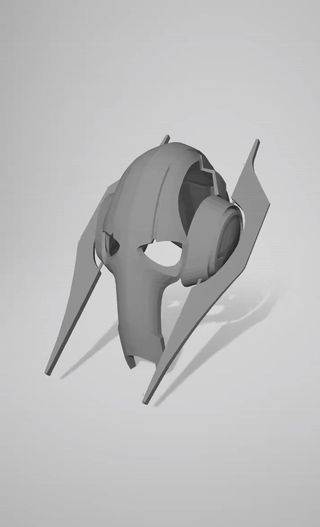 General Grievous Mask Helmet by 3Dimensions MakerWorld: Download Free ...