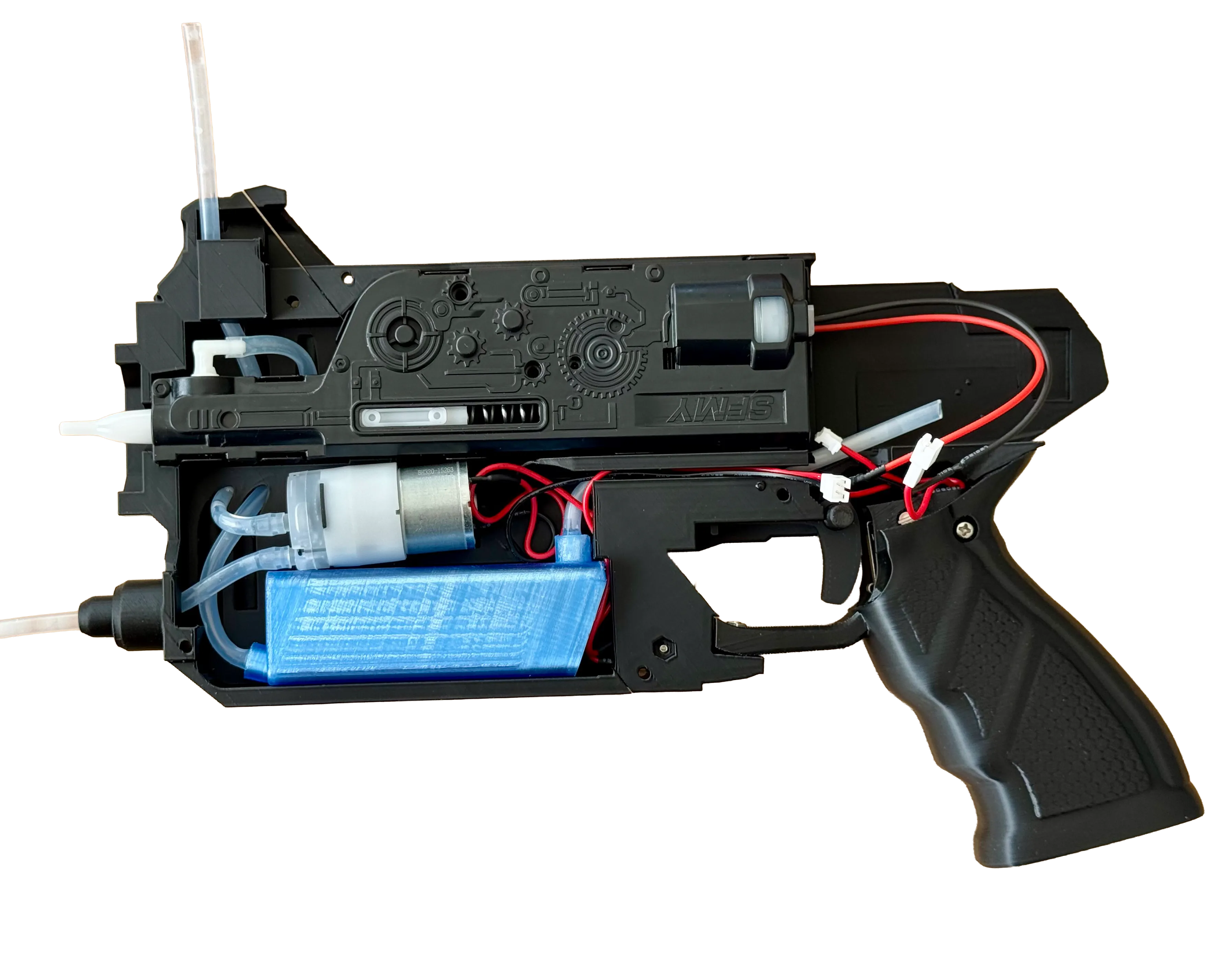 AquaPulse – Sci‑Fi Water Blaster by Structales - Roadrunner4d MakerWorld: Download Free 3D Models