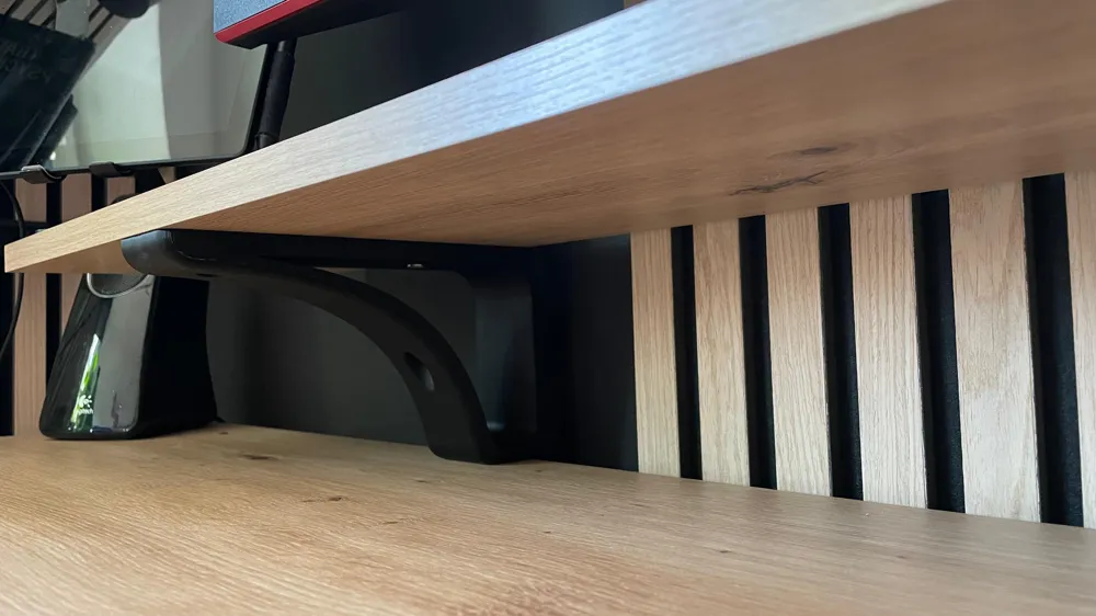 Desk Extension Shelf Bracket by Dennis MakerWorld: Download Free 3D Models