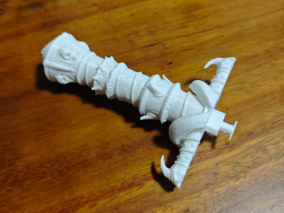 Dungeon Lord retractable sword, no supports needed, easy one-click ...