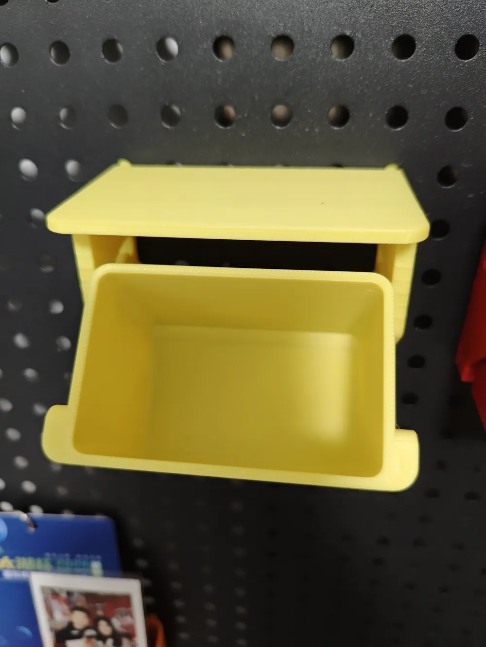 Tilted Drawer for Pegboard with Round Holes by 陌上开菊花 MakerWorld ...