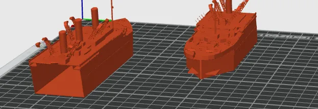 Britannic sinking model kit by user MakerWorld: Download Free 3D Models