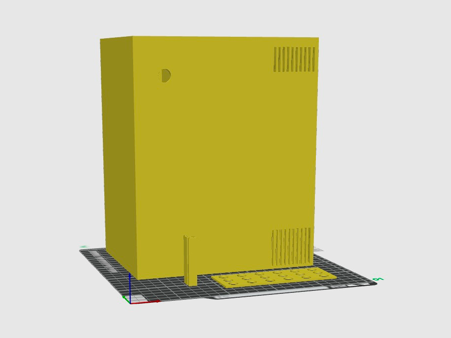Integrated aquarium back filter, 200*150*245 by MR.ROBOT MakerWorld ...