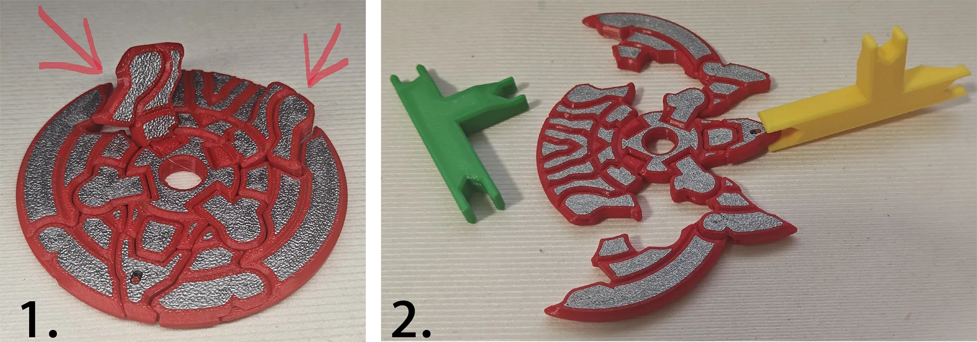Sound Ghost Disc God, Disc Beast, Part 2, Assembly-Free Print-in-Place ...