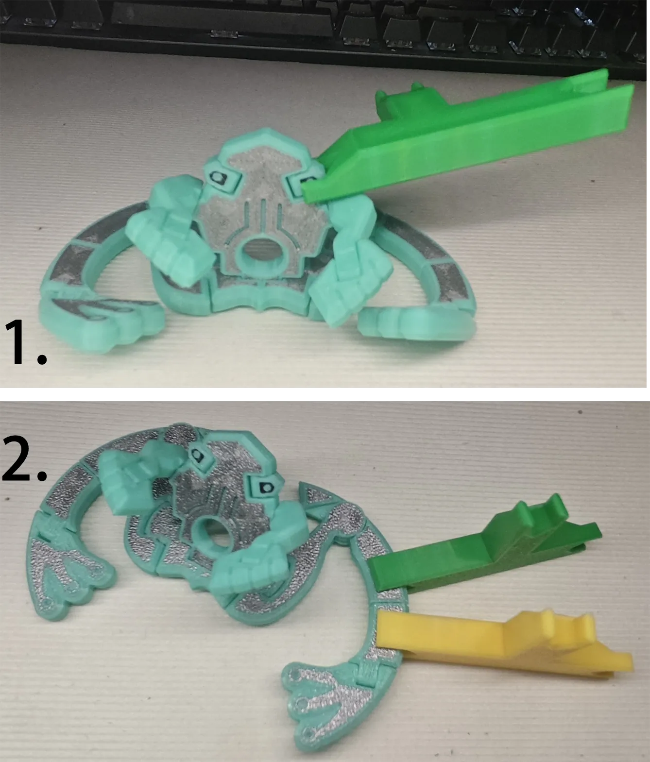 Sound Ghost Disc God, Disc Beast, Part 2, Assembly-Free Print-in-Place ...