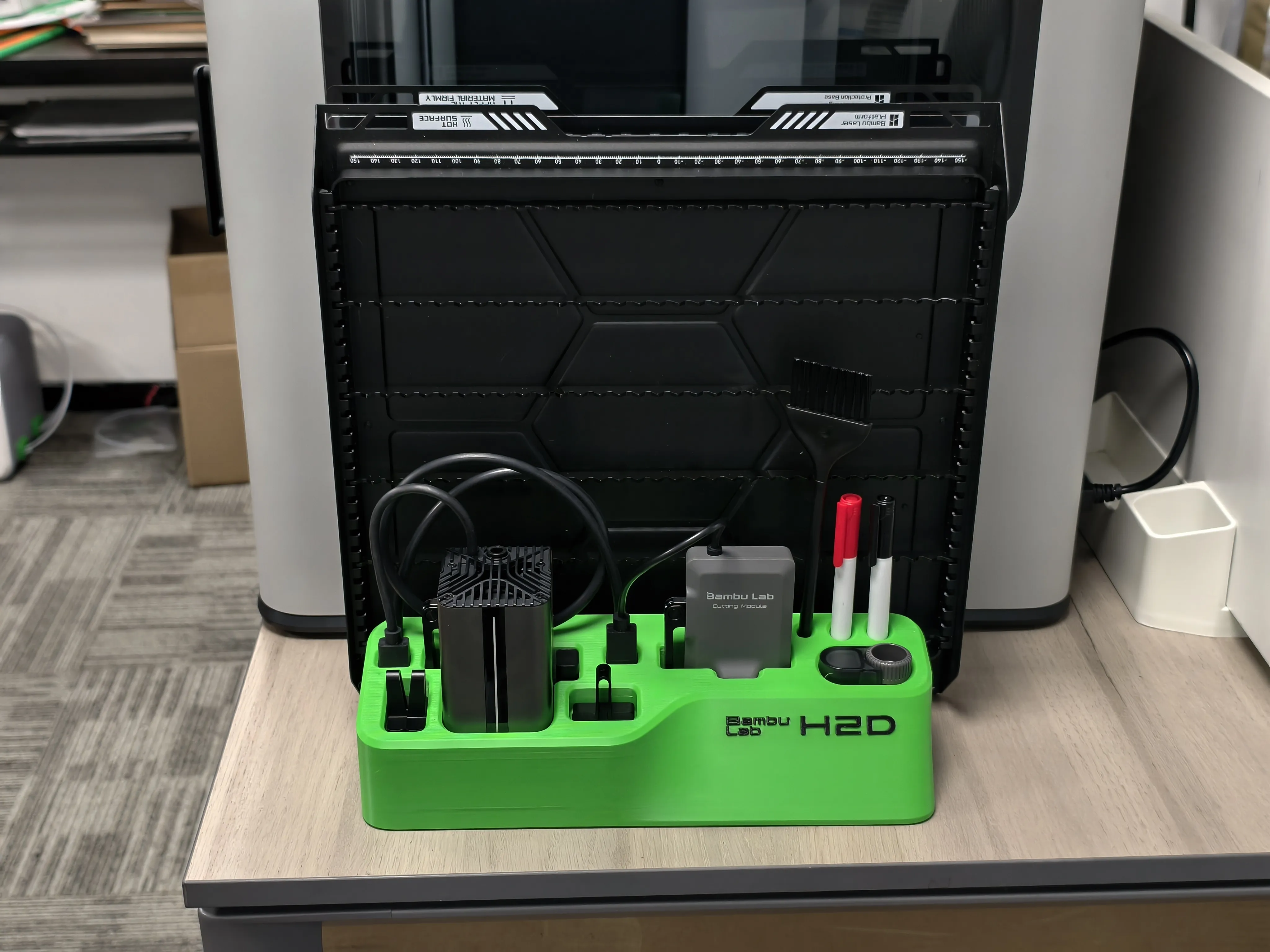 H2D Laser 10W & 40W Accessory All-in-One Base - Free 3D Print Model ...