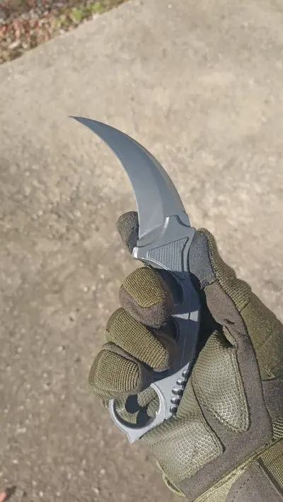 Karambit knife CS2 Counter strike - Free 3D Print Model - MakerWorld