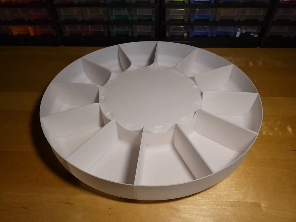 Modular sorting tray for small parts by nirastich MakerWorld: Download ...