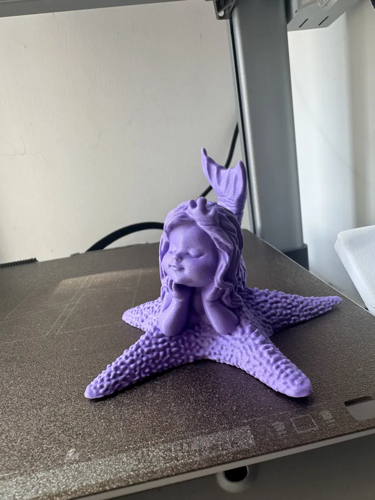 Beautiful Mermaid Starfish by 小小盒子 MakerWorld: Download Free 3D Models