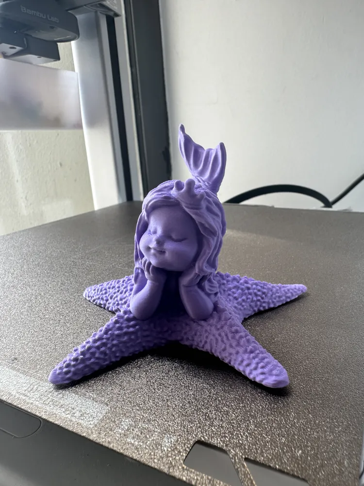 Beautiful Mermaid Starfish by 小小盒子 MakerWorld: Download Free 3D Models
