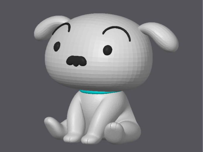 立体冰箱贴-野原小白 来自 LL MakerWorld：免费下载 3D 模型