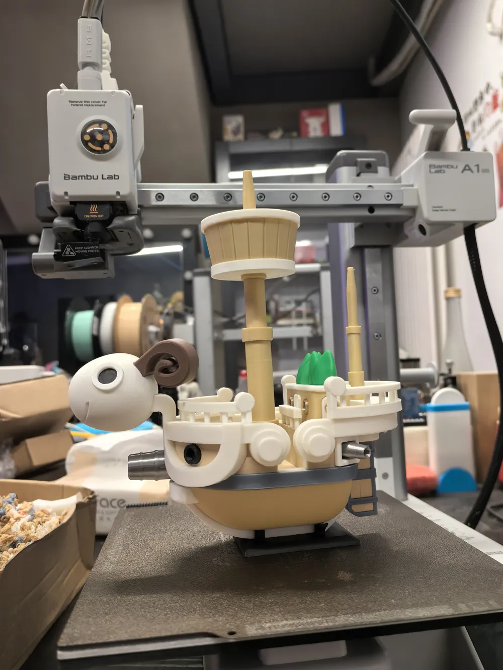 Going Merry Assembly Model - Free 3D Print Model - MakerWorld