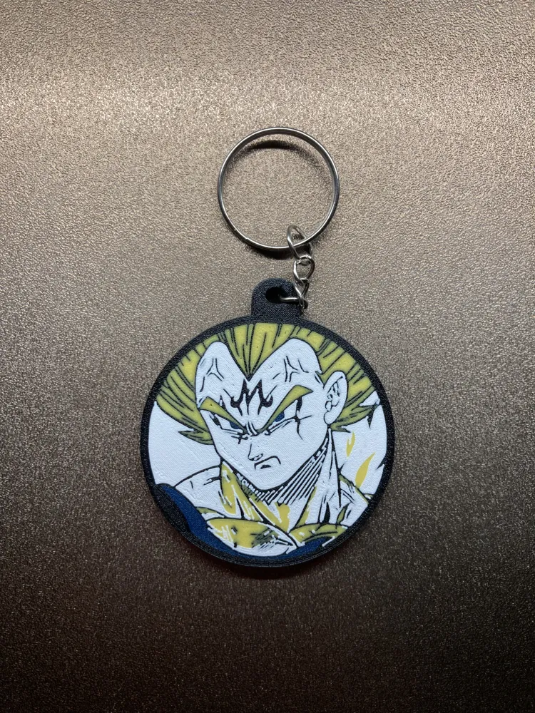Keychain Majin Vegeta - Free 3D Print Model - MakerWorld