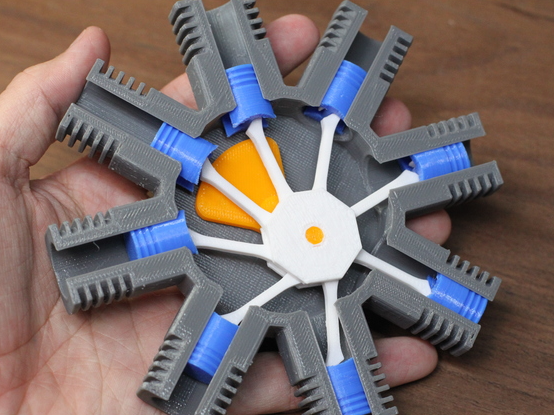 Planetary Engine Display Model by 隔空造物 MakerWorld: Download Free 3D Models