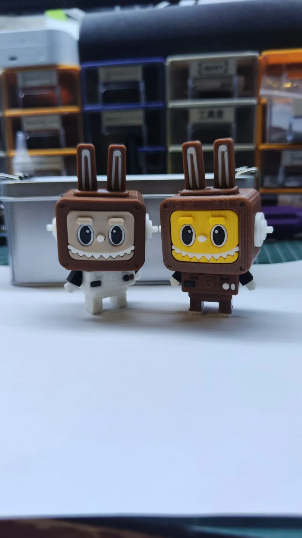 Labubu, pequeño robot cuadrado versión 9 por Max_oneMakerWorld ...