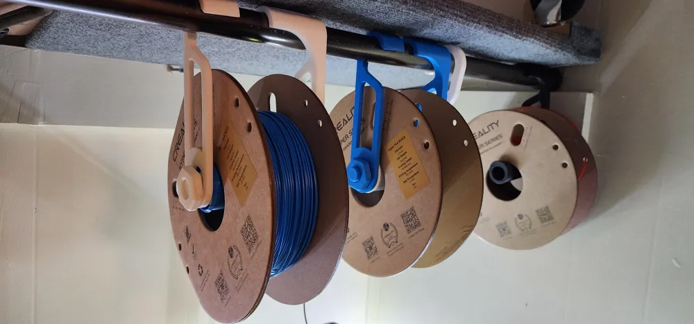 Rod Spool Holder Remixed by SkriblzZ MakerWorld: Download Free 3D Models