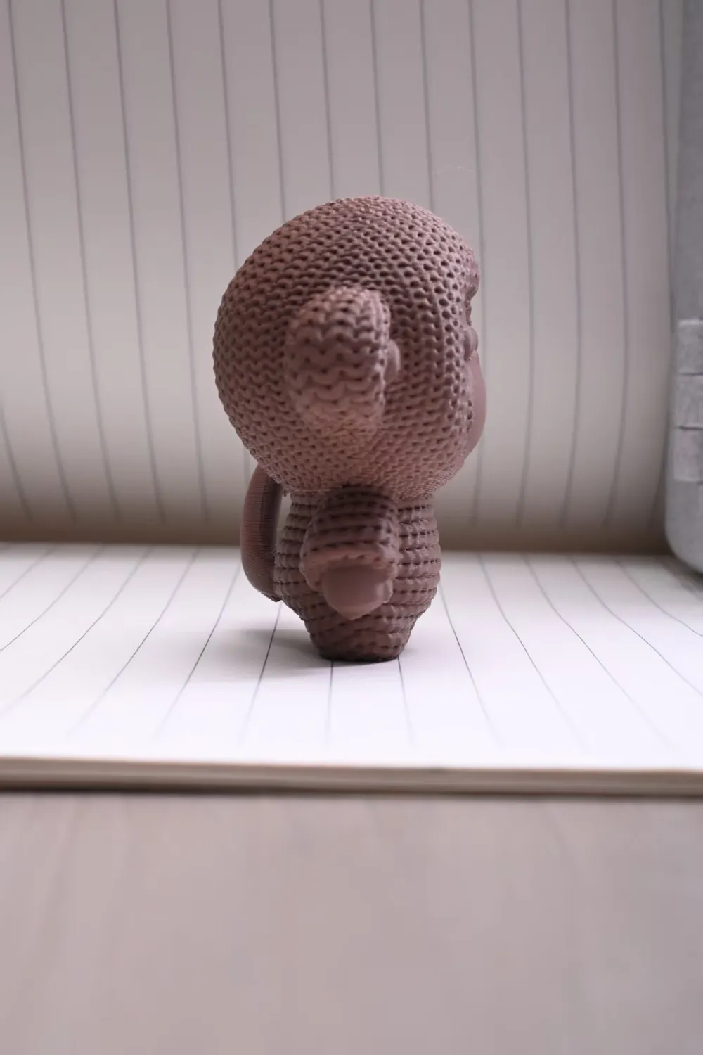 Knitted Monkey by mRed MakerWorld: Download Free 3D Models