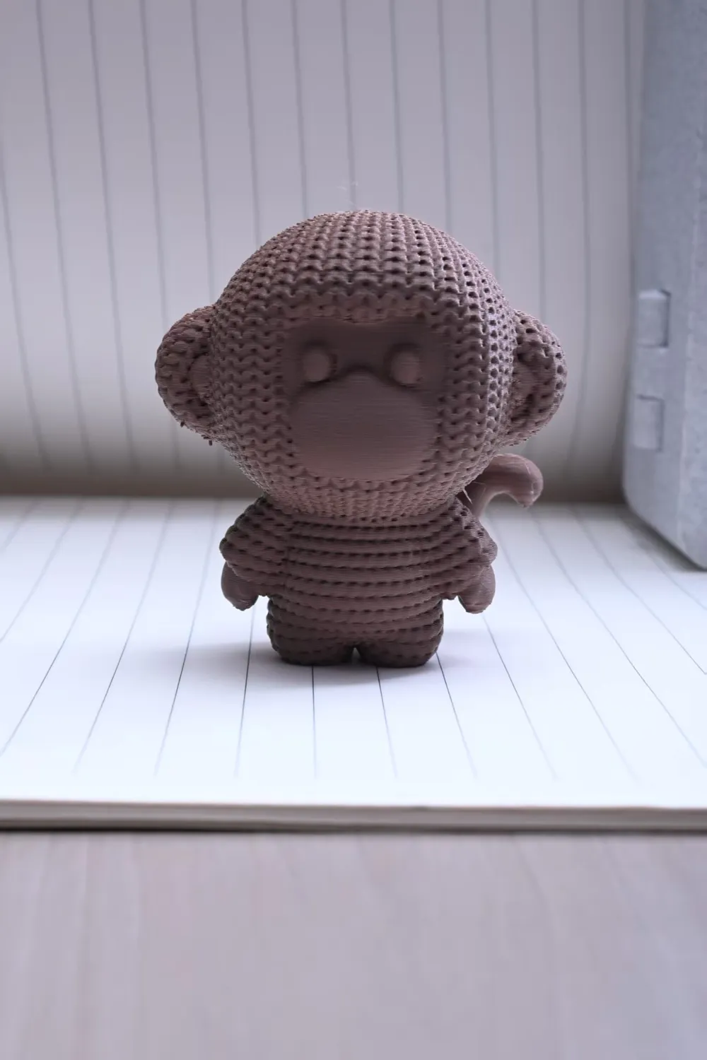 Knitted Monkey by mRed MakerWorld: Download Free 3D Models