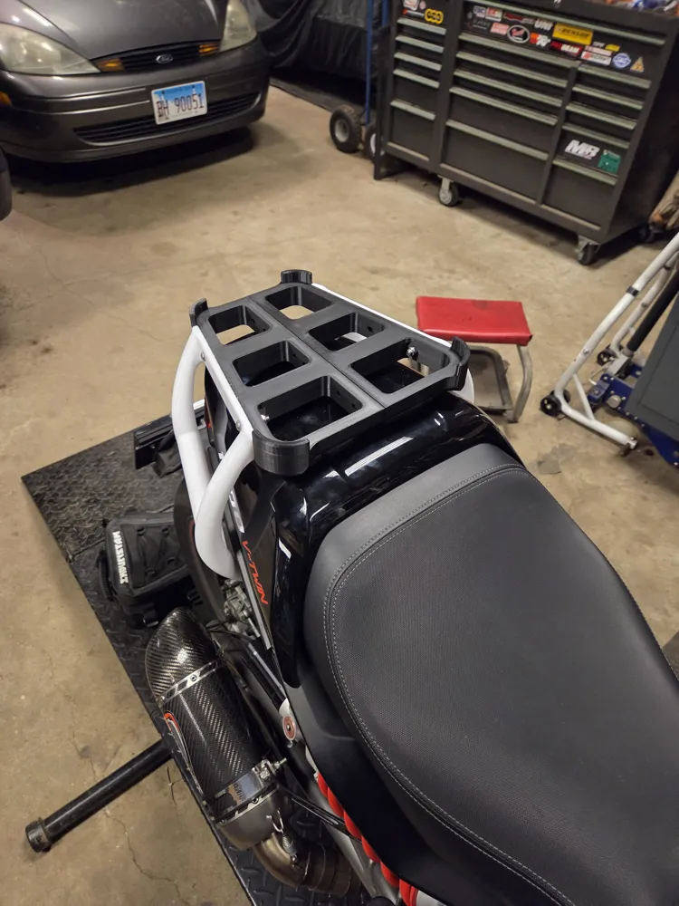 FTR 1200 rear rack by COLIN_FTR1200 MakerWorld: Download Free 3D Models