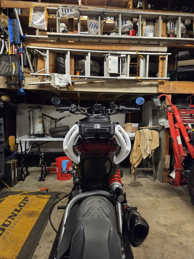 FTR 1200 rear rack by COLIN_FTR1200 MakerWorld: Download Free 3D Models