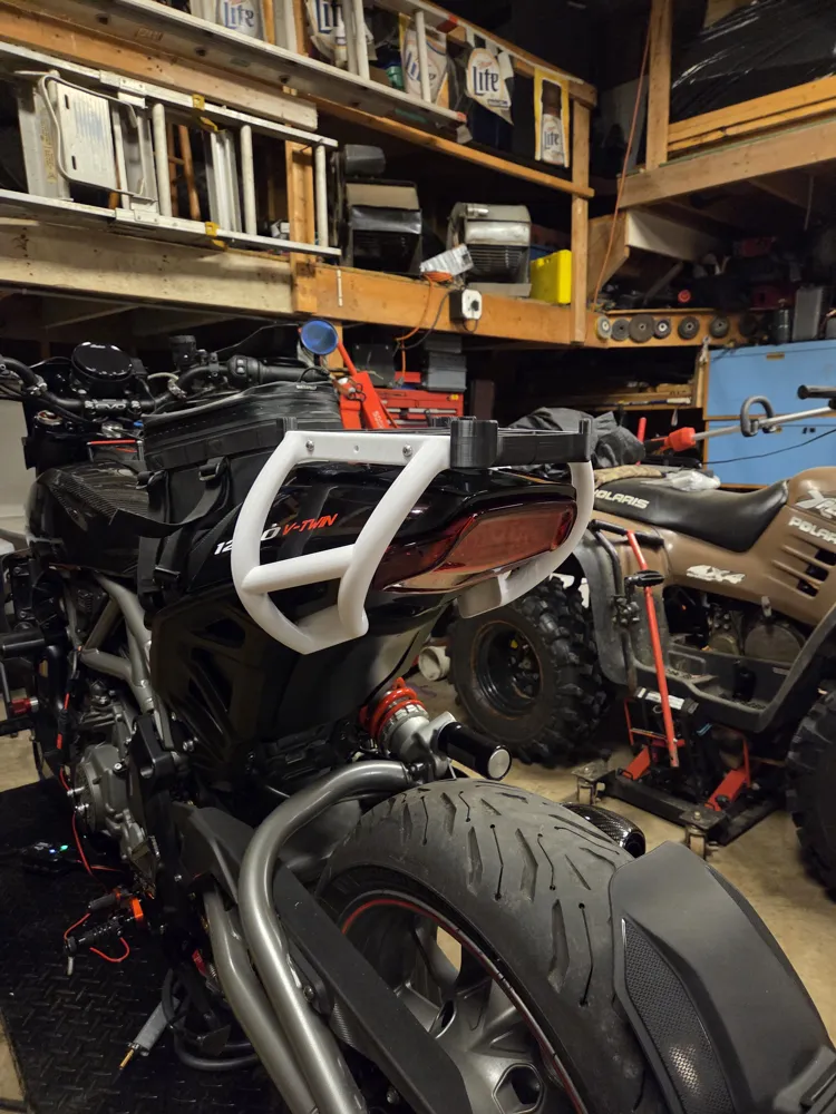 FTR 1200 rear rack by COLIN_FTR1200 MakerWorld: Download Free 3D Models