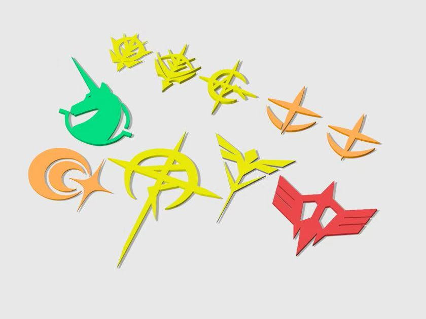 Gundam Faction Logo by TK-TANG MakerWorld: Download Free 3D Models
