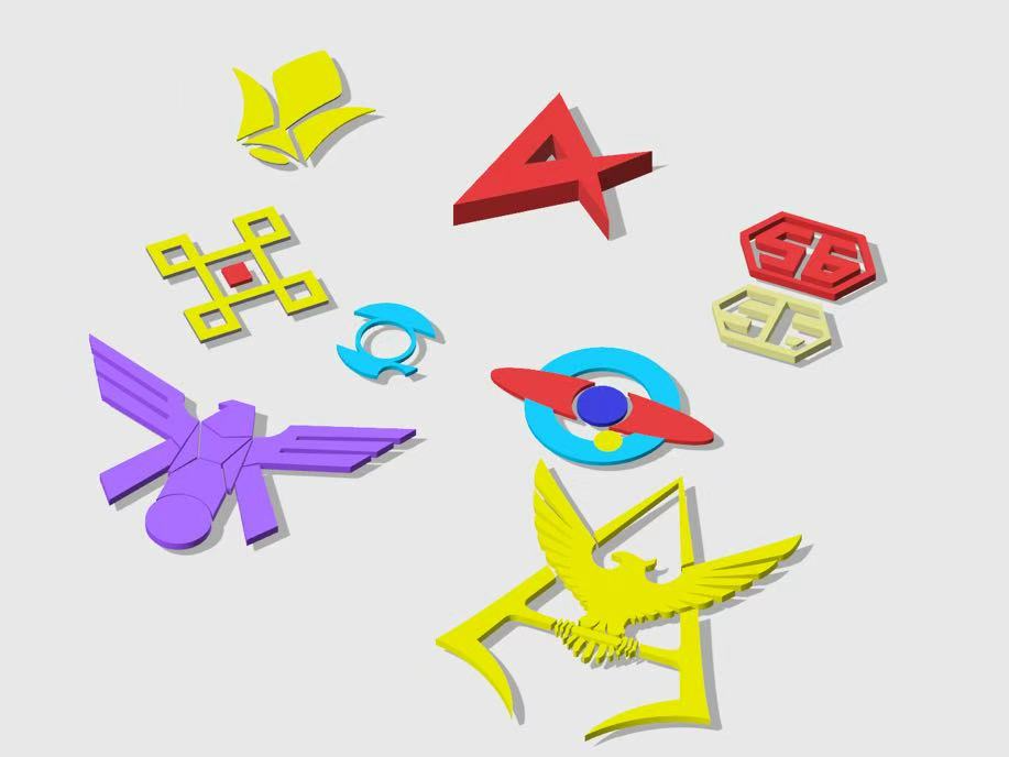 Gundam faction logo-2 by TK-TANG MakerWorld: Download Free 3D Models