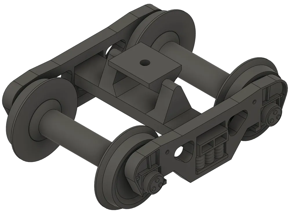 G Scale Bogie Freight 1750 840 - Dragon Railway by RamBros MakerWorld: Download Free 3D Models