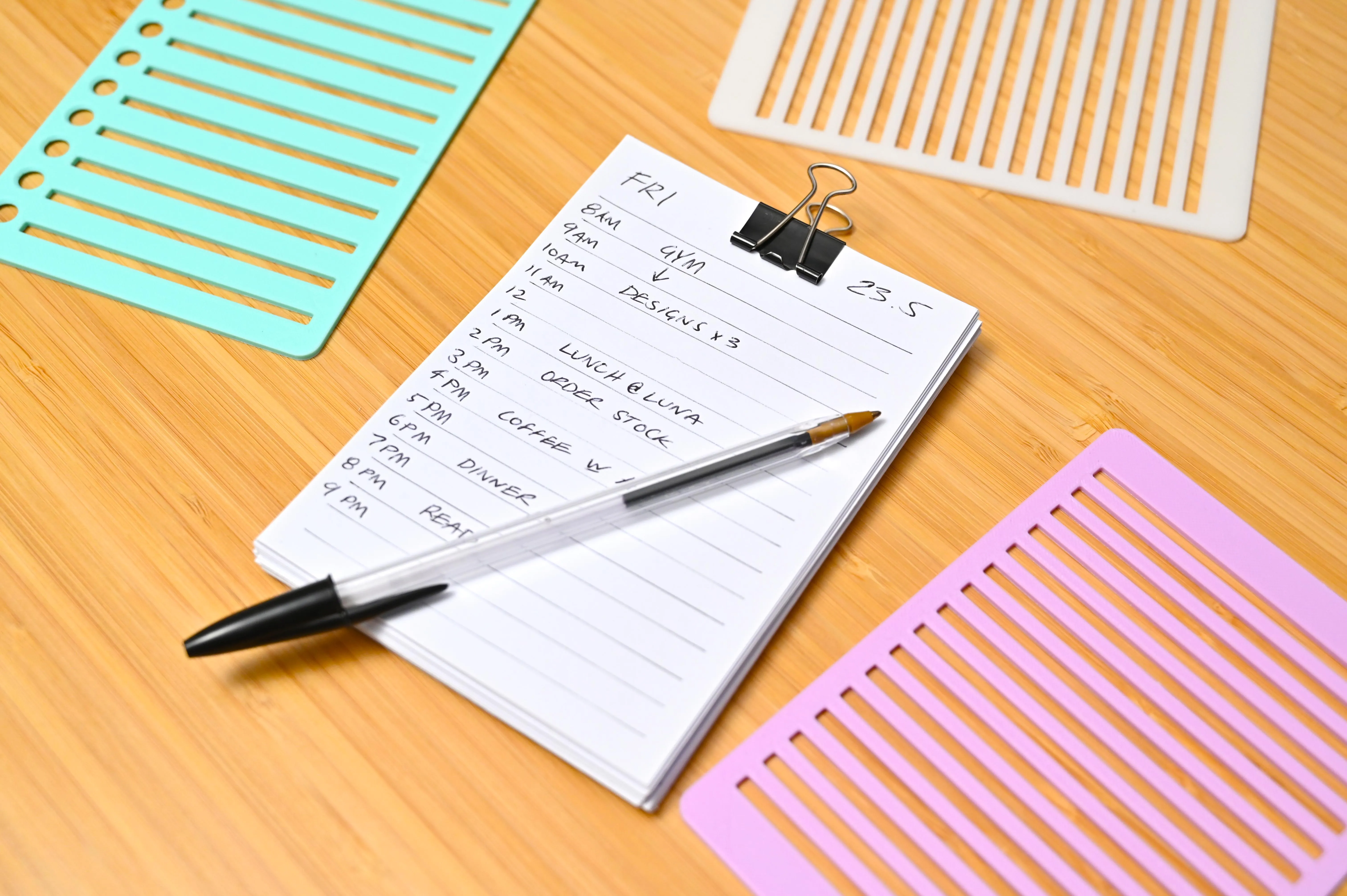 Stencil Kit for A6 Paper - Make your own Notepad by AMS3DMakerWorld ...