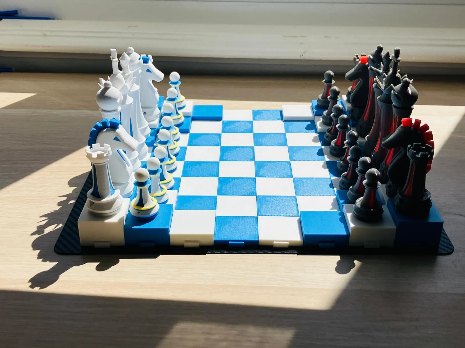 Futuristic Chess pieces by benji MakerWorld: Download Free 3D Models