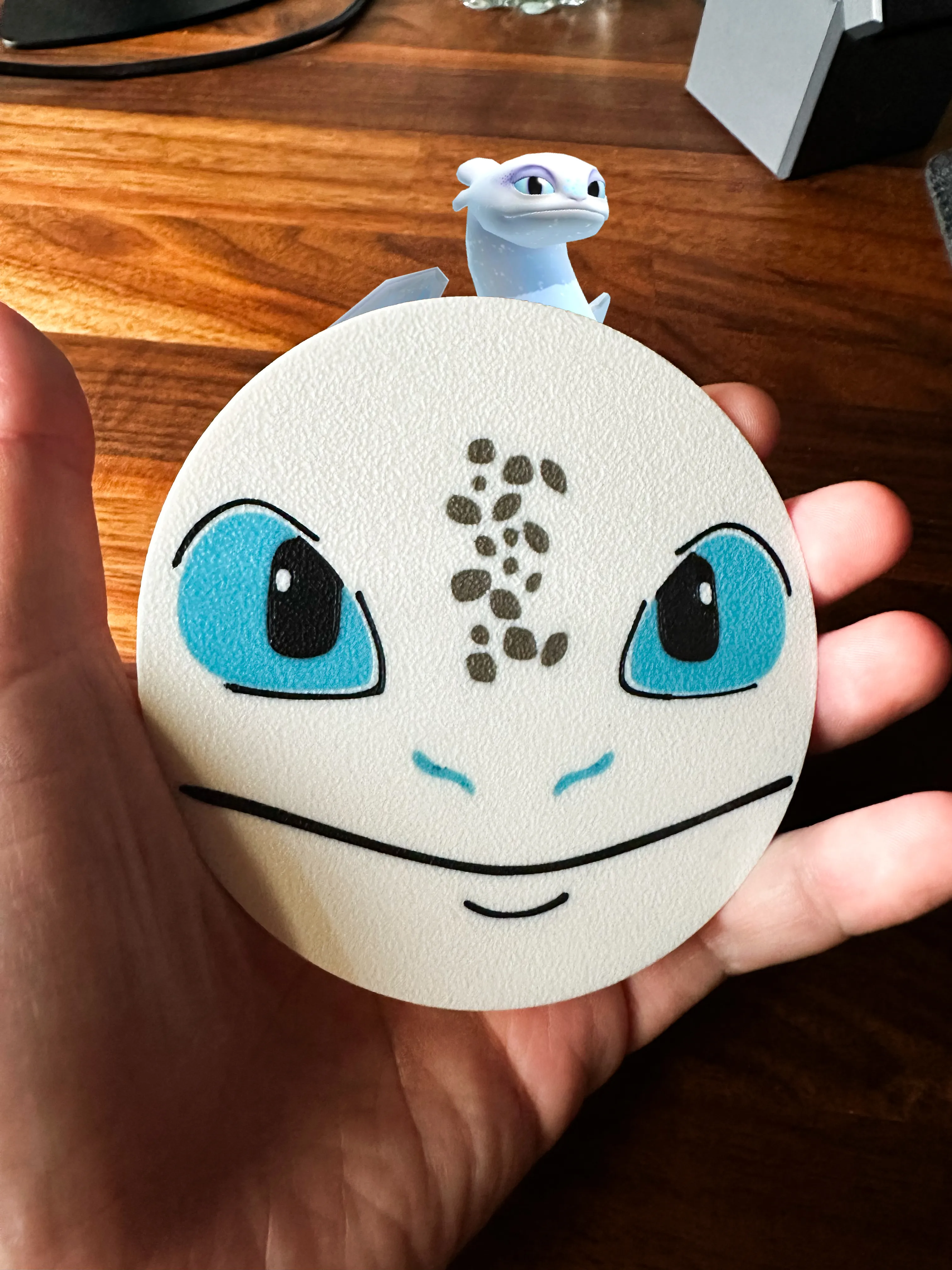 Toothless Coaster dragon - Free 3D Print Model - MakerWorld