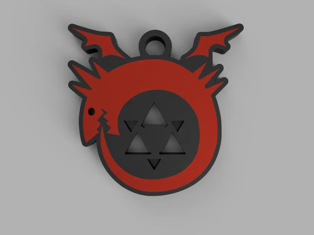 Homunculus | Fullmetal Alchemist - Keychain by IregonMakerWorld ...