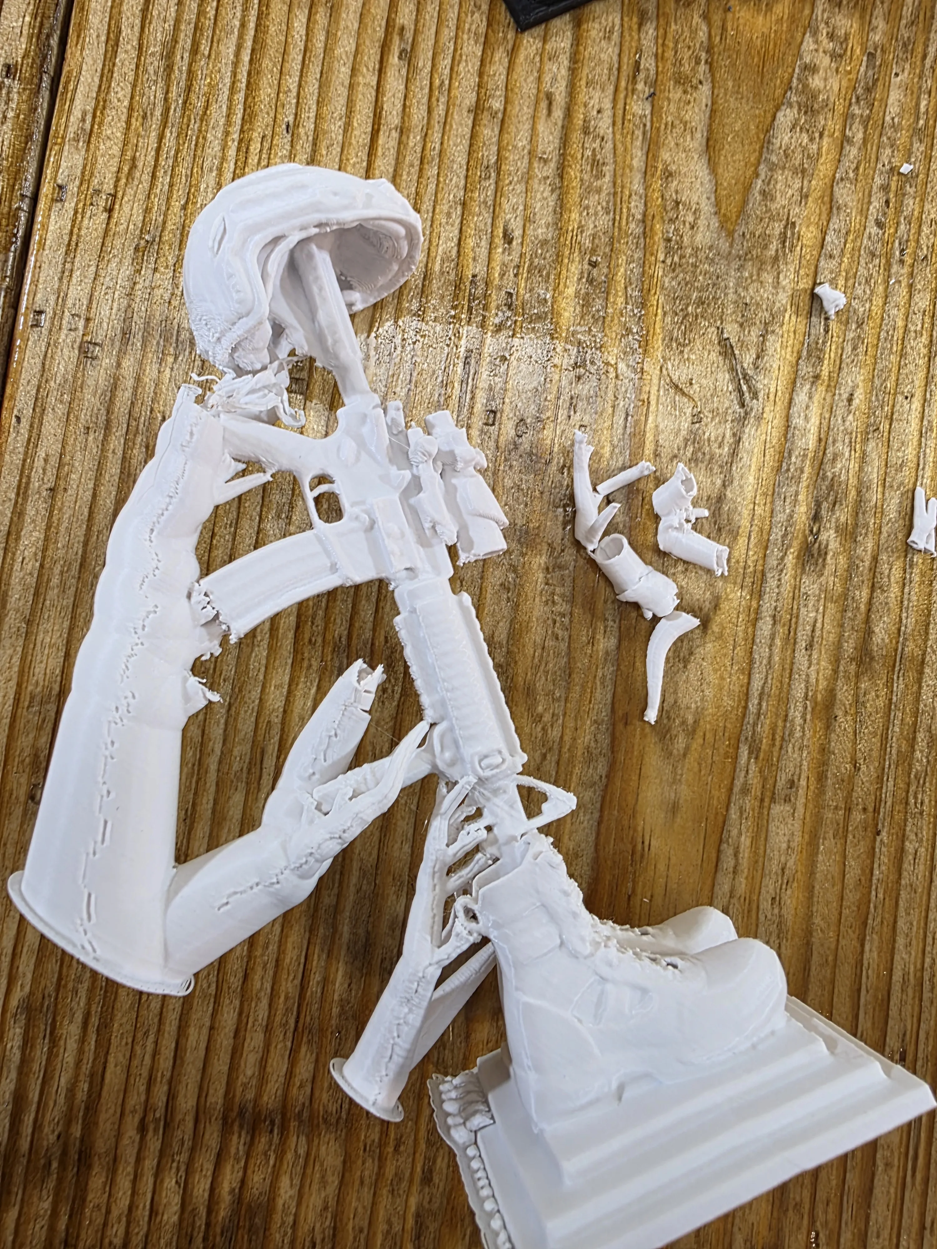 Fallen Soldier Memorial BF Cross by DTM247 MakerWorld: Download Free 3D Models