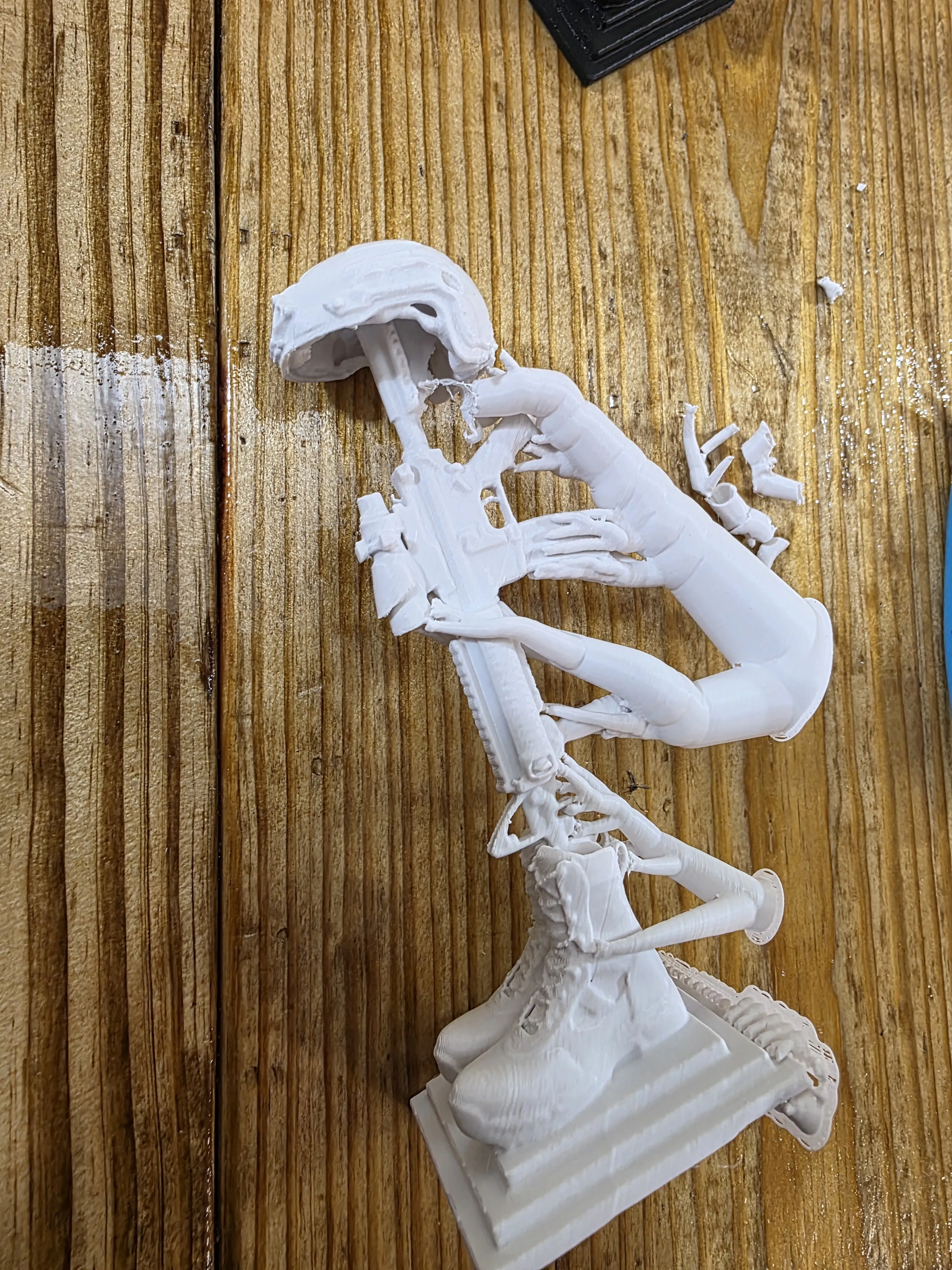 Fallen Soldier Memorial BF Cross - Free 3D Print Model - MakerWorld