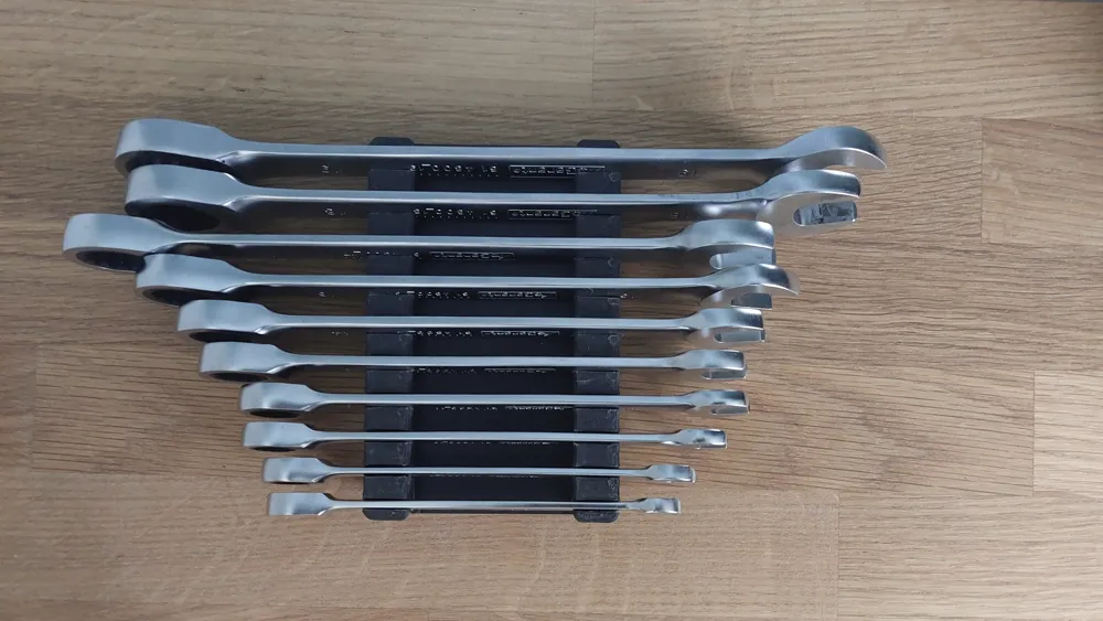 Gridfinity Universal Wrench Holder by kmueller911 MakerWorld: Download ...