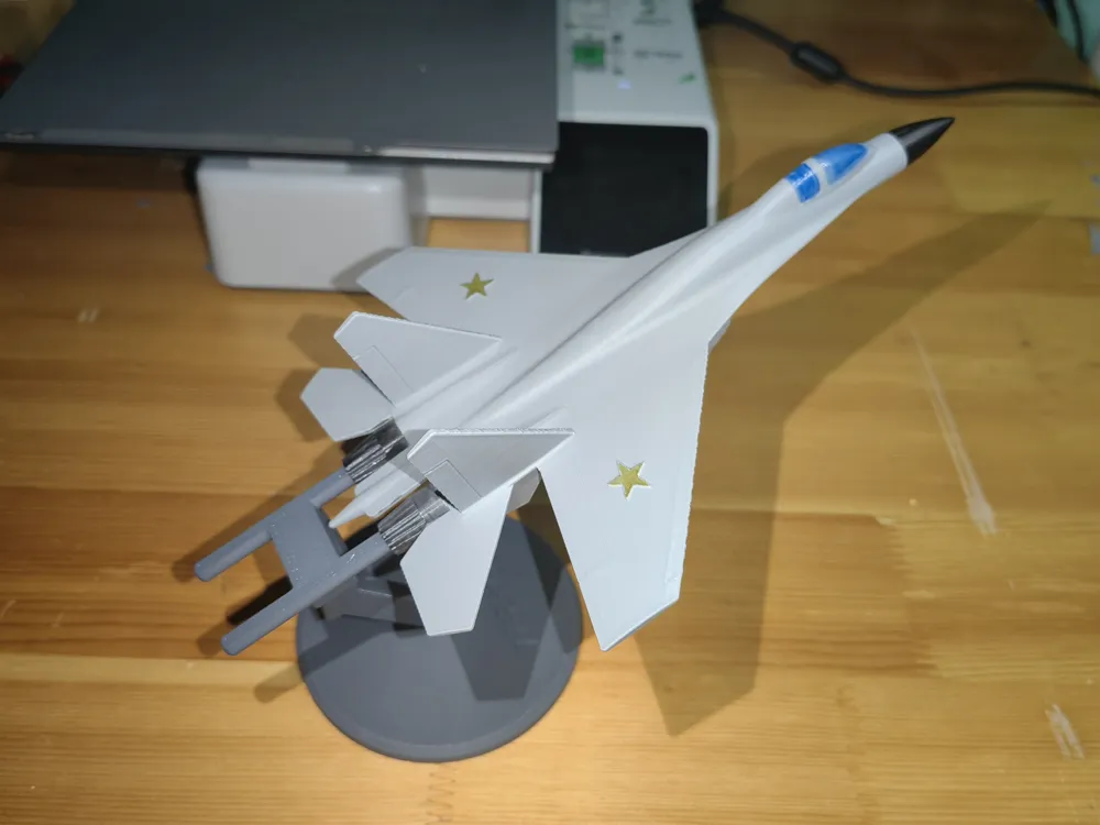 J-16 Fighter Jet - Display Version by TianMen ProgramMakerWorld: Download Free 3D Models