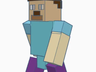 Minecraft Steve by MrBritton1010 MakerWorld: Download Free 3D Models