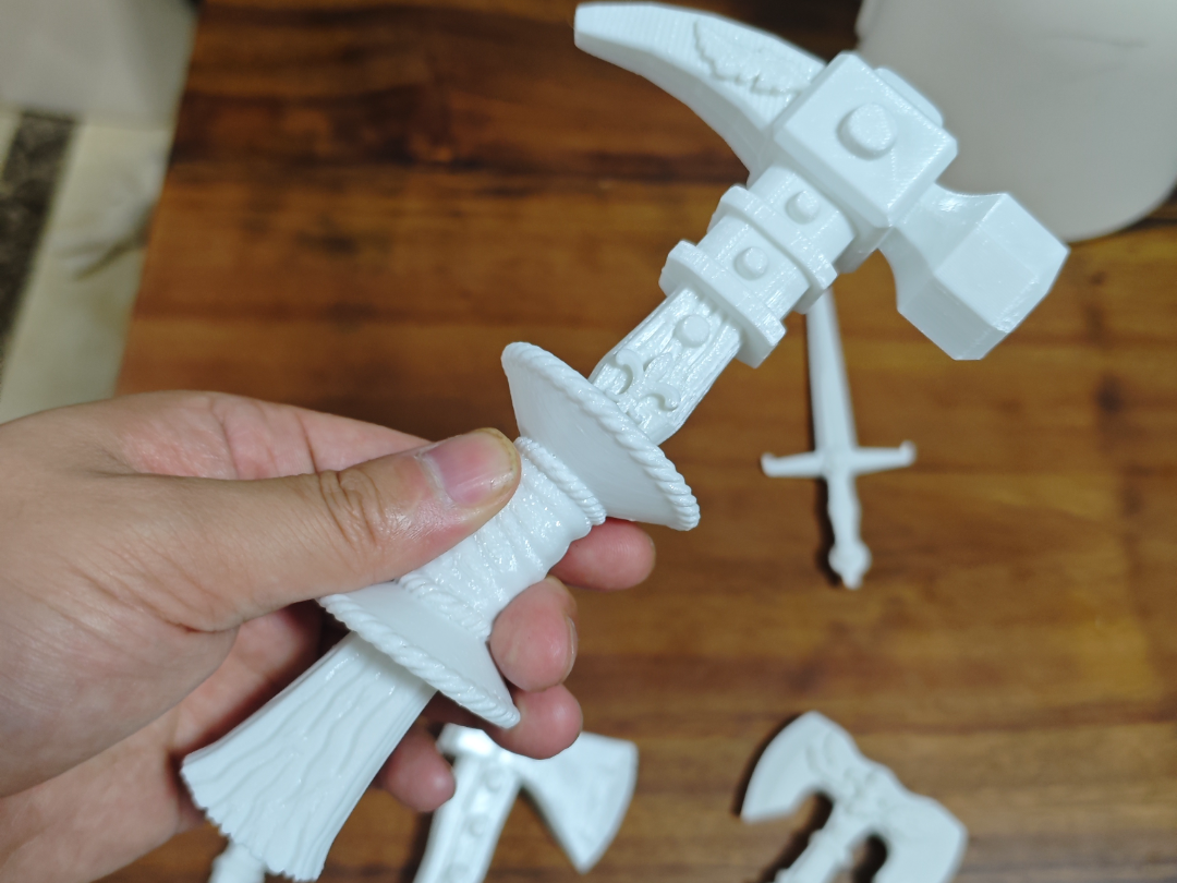 Pointed Hammer, Maul, Weapon, Multipart, Supportless, Easy to Print ...