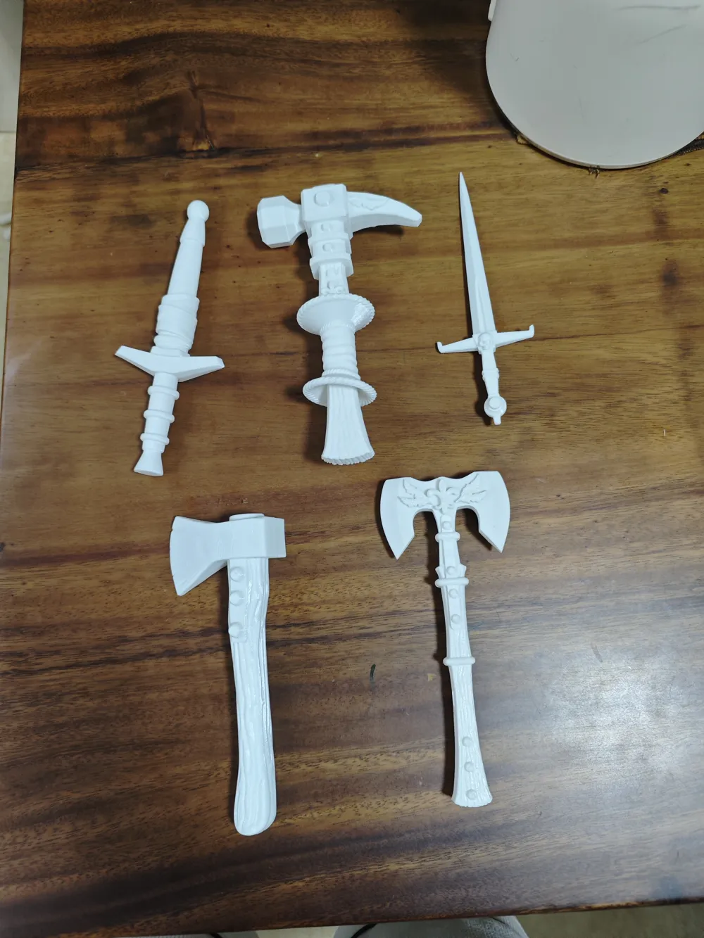 Pointed Hammer, Maul, Weapon, Multipart, Supportless, Easy to Print ...