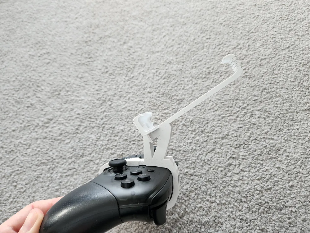 Nintendo Switch Pro Controller Holder/Mount - Free 3D Print Model ...