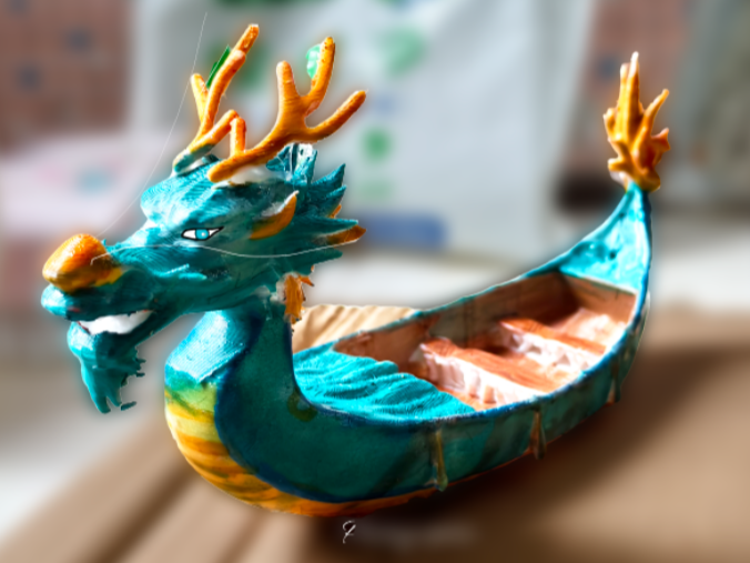 Dragon Boat by Faker MakerWorld: Download Free 3D Models