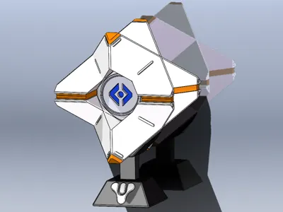 Destiny 2 Ghost Model - Free 3D Print Model - MakerWorld