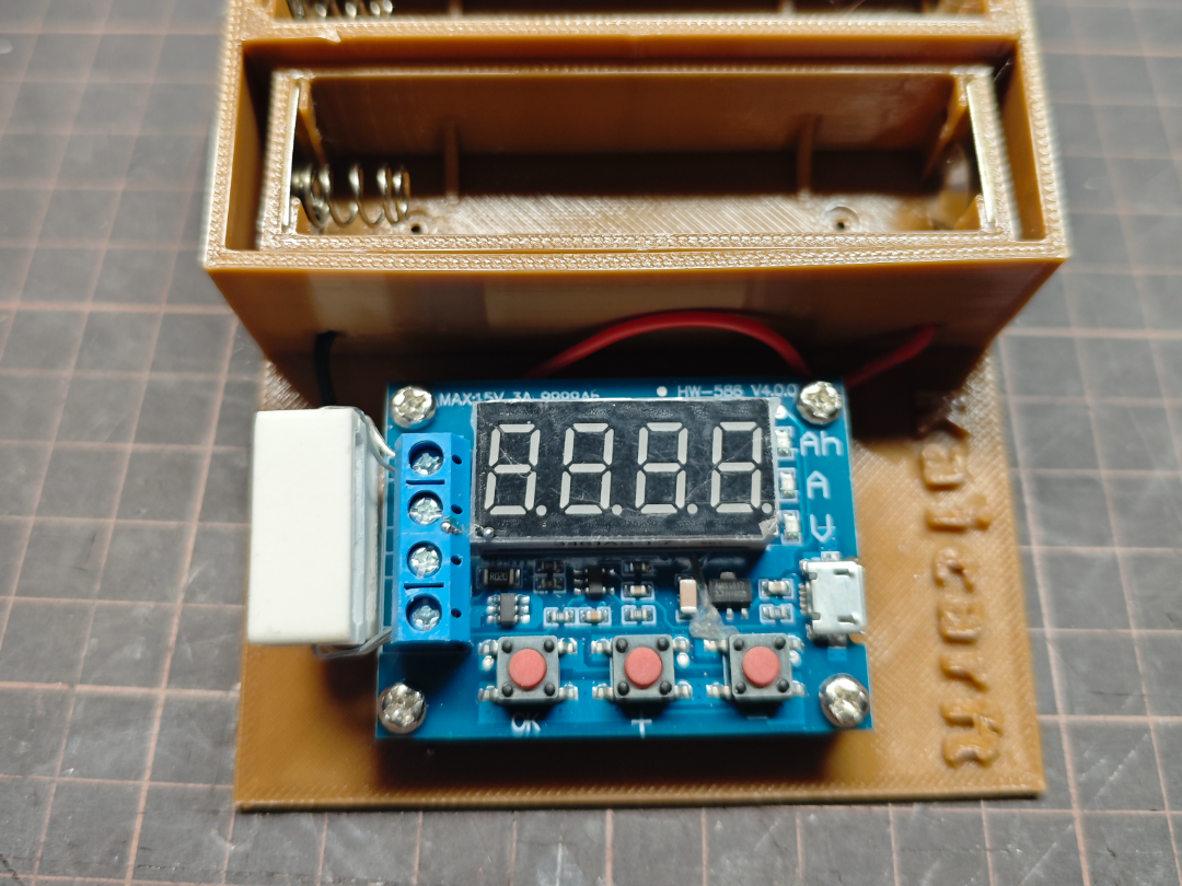 18650/21700 Battery Capacity Tester by user_677992000 MakerWorld ...