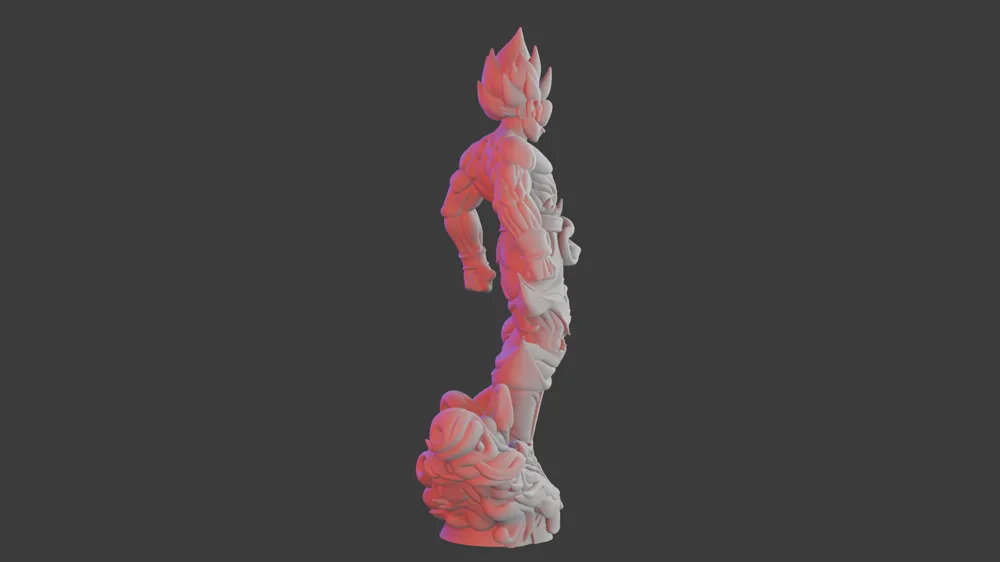 Goku Statue by SculptoVerseMakerWorld: Download Free 3D Models