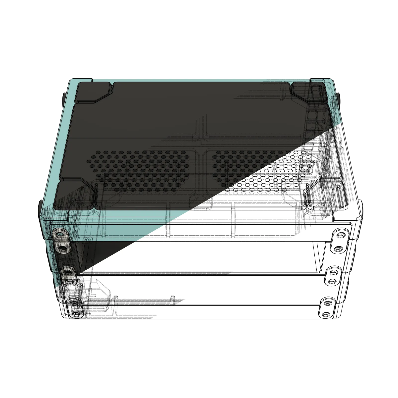 Modular 10" Server Rack by Benjamin Kott MakerWorld: Download Free 3D ...