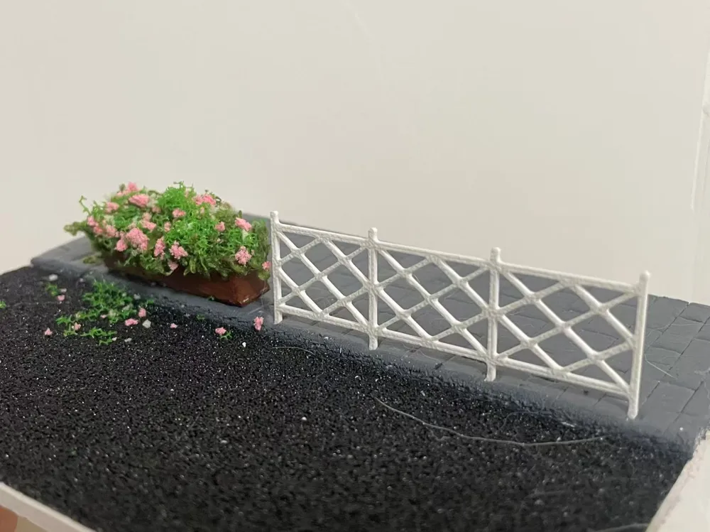 1:64 Scale Model Fence - Free 3D Print Model - MakerWorld