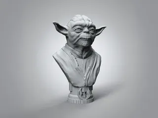 star wars master yoda bust by luckyluka MakerWorld: Download Free 3D Models