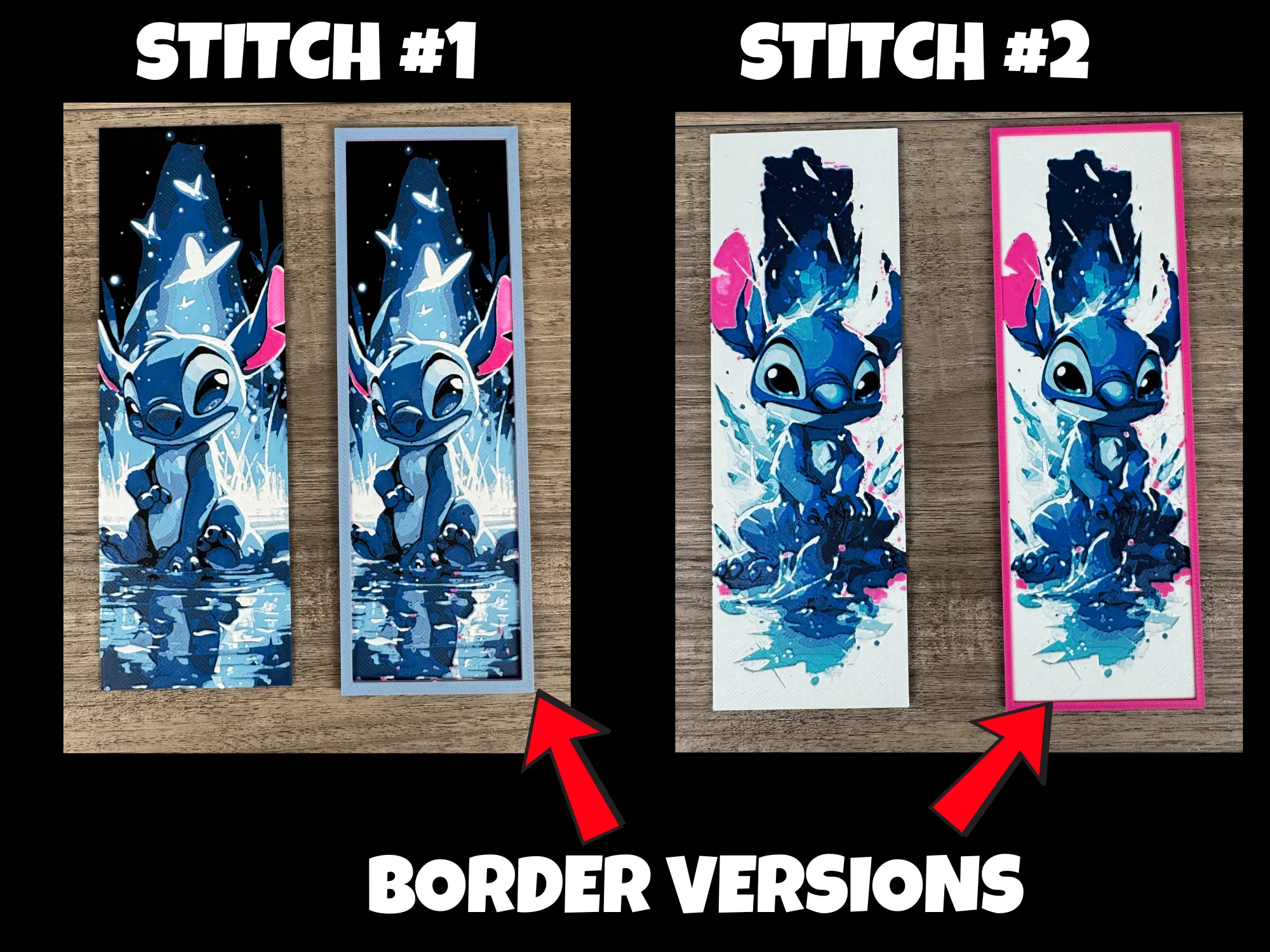 Stitch Bookmark #1 - Free 3D Print Model - MakerWorld